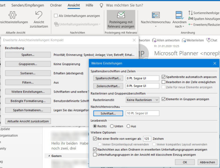 Outlook-Tipps: Suchordner, QuickSteps, Ansichten | Swisscom Magazin